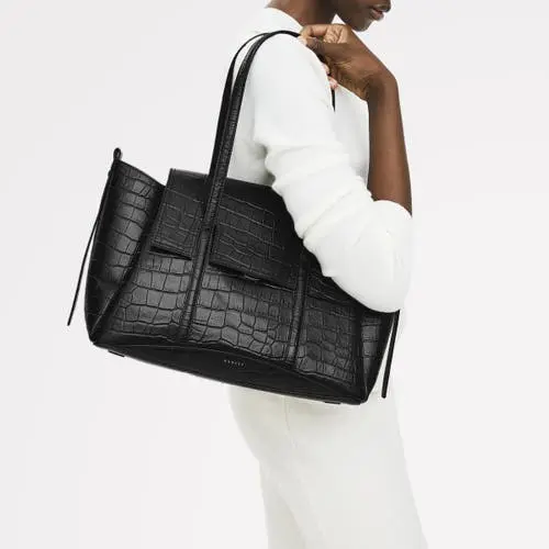 RADLEY The Chancery Faux Croc Flapover Shoulder Bag