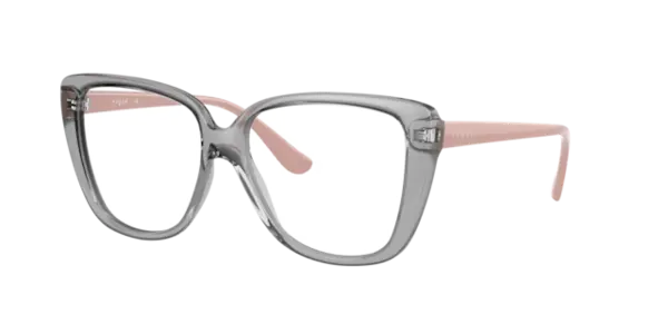 VOGUE Butterfly Eyeglasses - Transparent Grey
