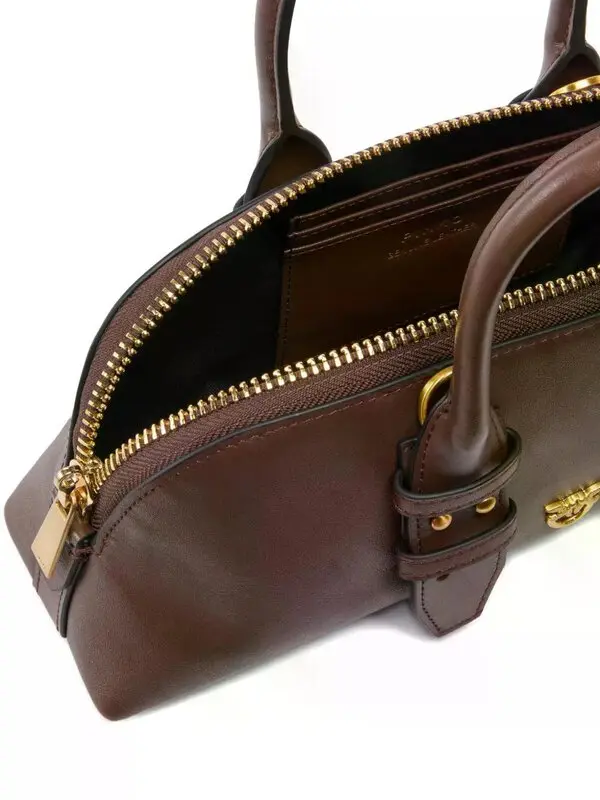 Pinko Leather Top Handle Tote Bag