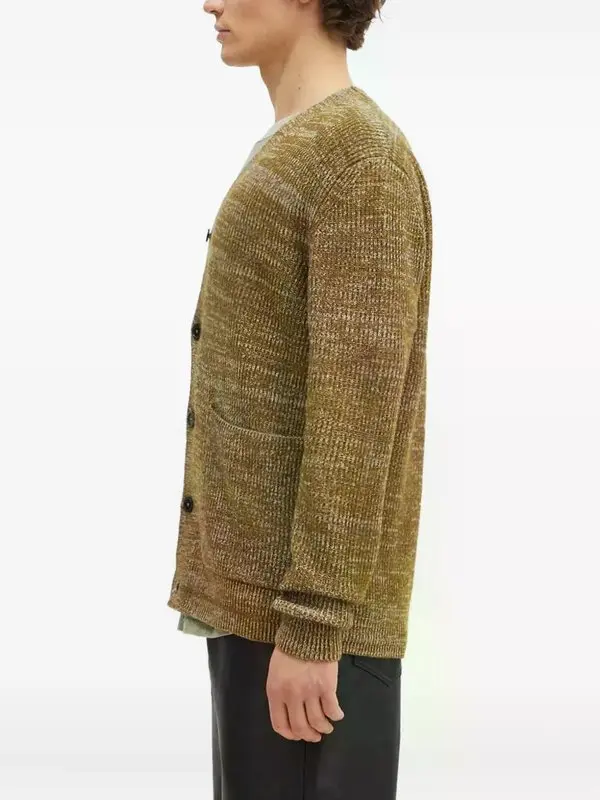Norse Projects Textured Patch-pocket Cardigan