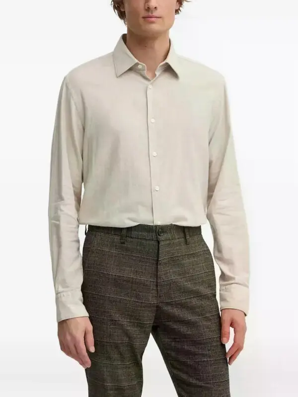 BOSS Button-down Shirt - Neutrals