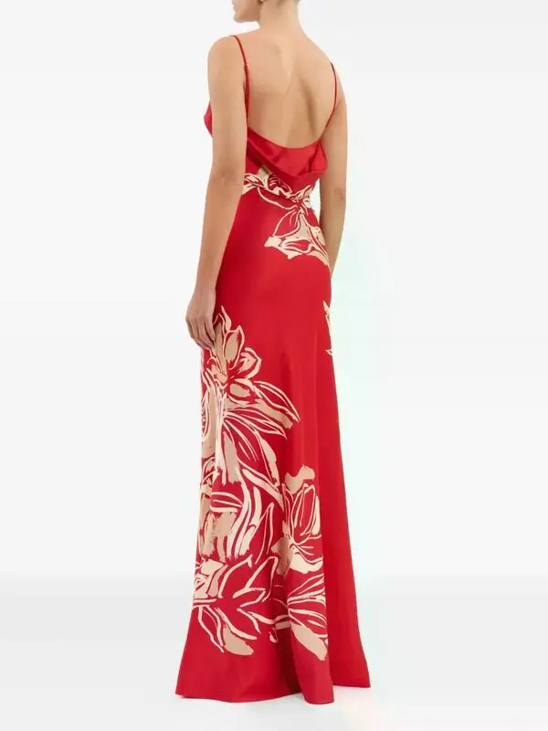 Rebecca Vallance Tallara Chain-embellished Maxi Dress