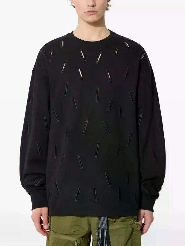A. A. SPECTRUM Cut-out Detail Sweatshirt