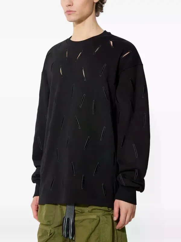 A. A. SPECTRUM Cut-out Detail Sweatshirt