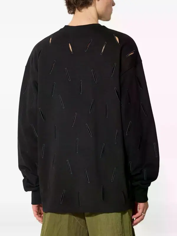 A. A. SPECTRUM Cut-out Detail Sweatshirt