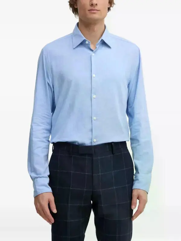 BOSS Button-down Shirt - Blue