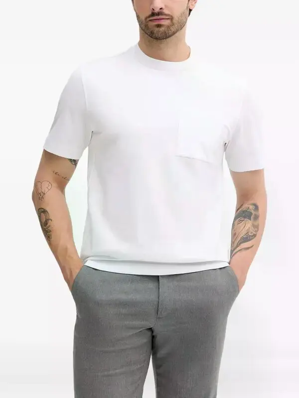 BOSS Pocket Short-sleeve T-shirt - White