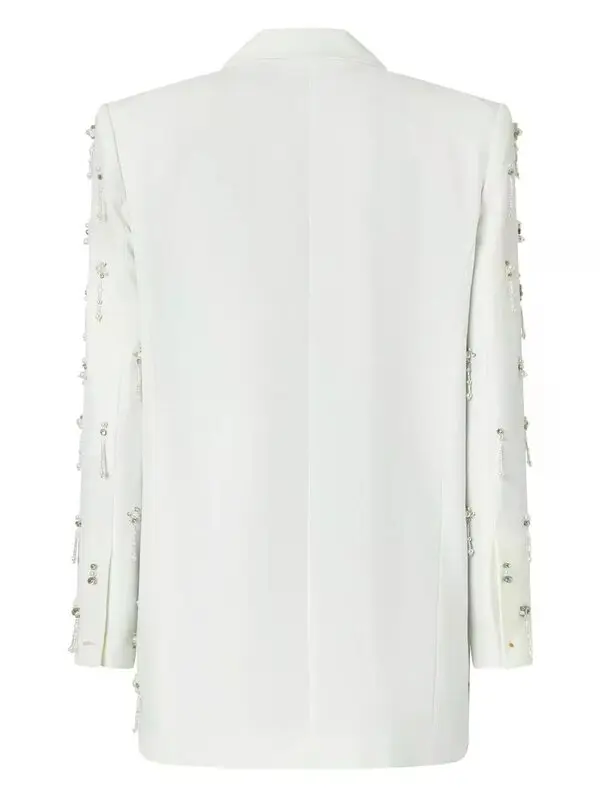 Pinko Crystal-embellished Double-breasted Jacket
