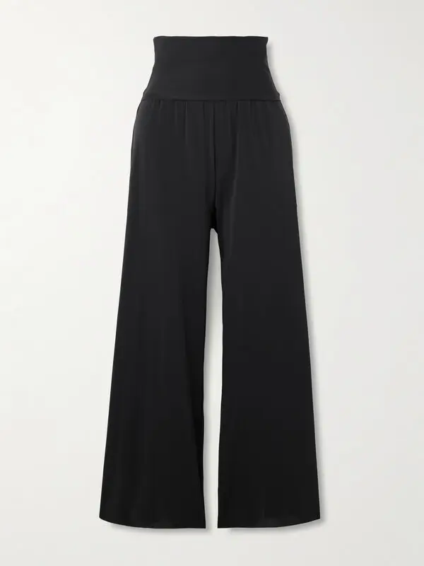 ERES Les Essentiels Dao Convertible Wide-leg Pants - Black
