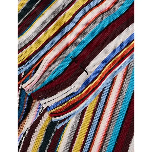 Paul Smith Signature Striped Wool Scarf