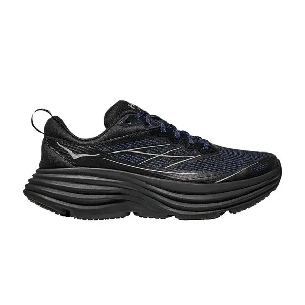 HOKA® Bondi 'stealth Tech Pack' Caged Sneakers - Black