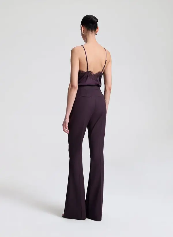 A.L.C. Presley Satin And Lace Camisole Top