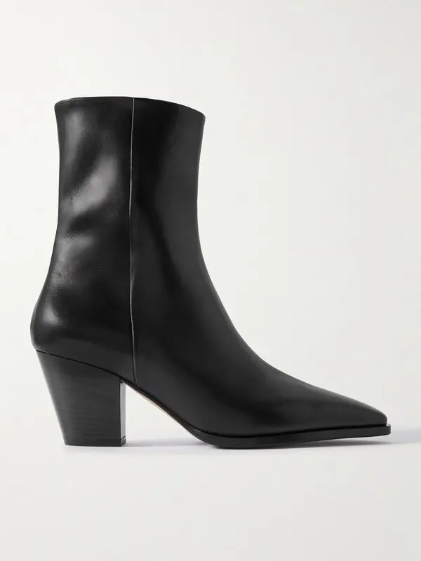 AeydĒ Hedvig Leather Ankle Boots