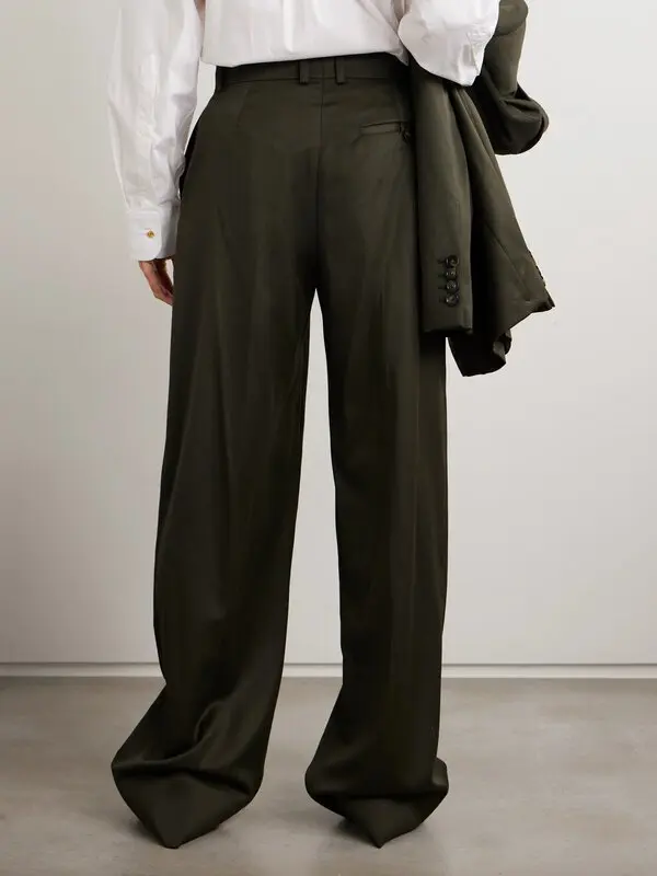 Stella McCartney Wool Wide-leg Pants