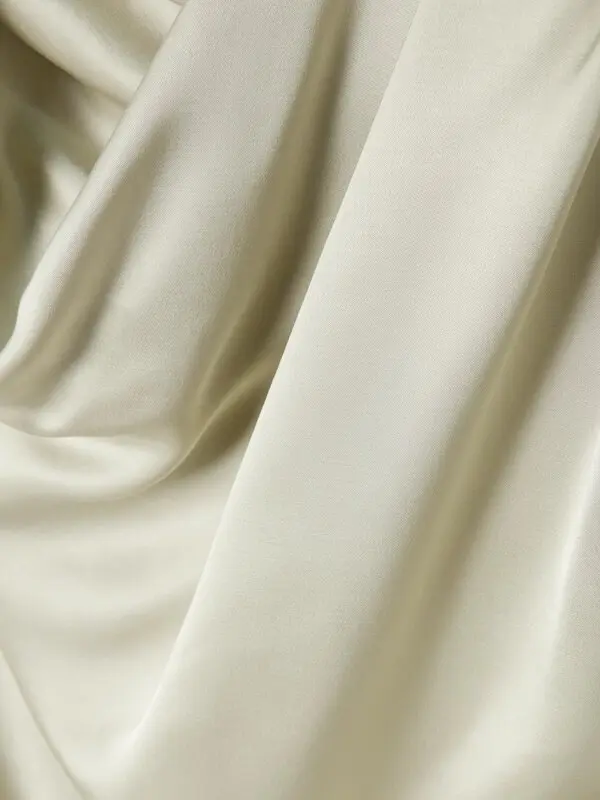 Altuzarra Sleary Draped Silk-satin Top