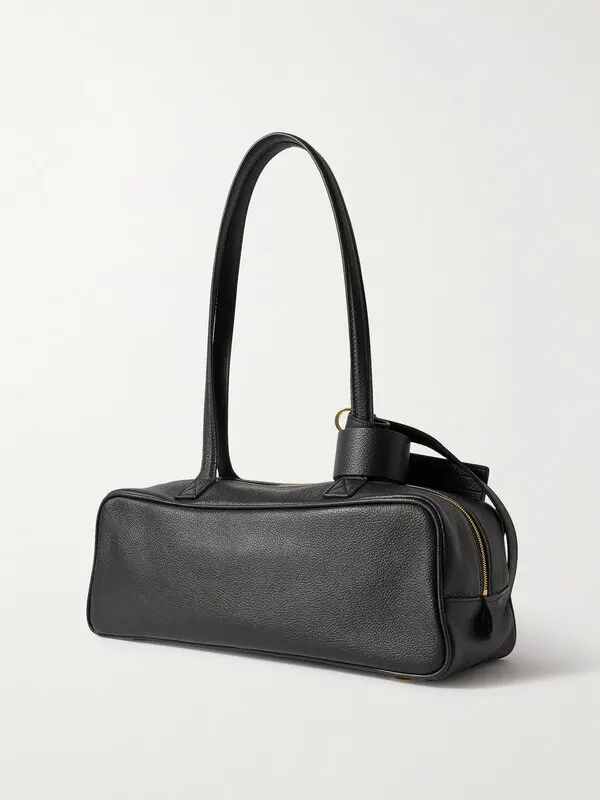 Balenciaga Carrie Small Textured-leather Shoulder Bag