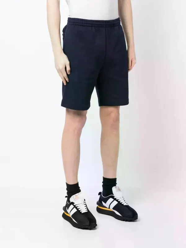 Lacoste Logo-patch Track Shorts - Blue