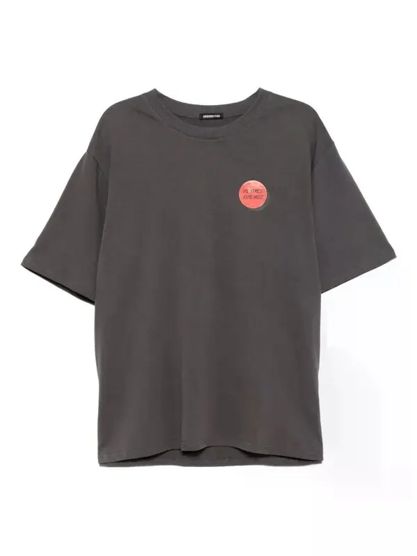 GROUND ZERO Printed T-shirt - Grey