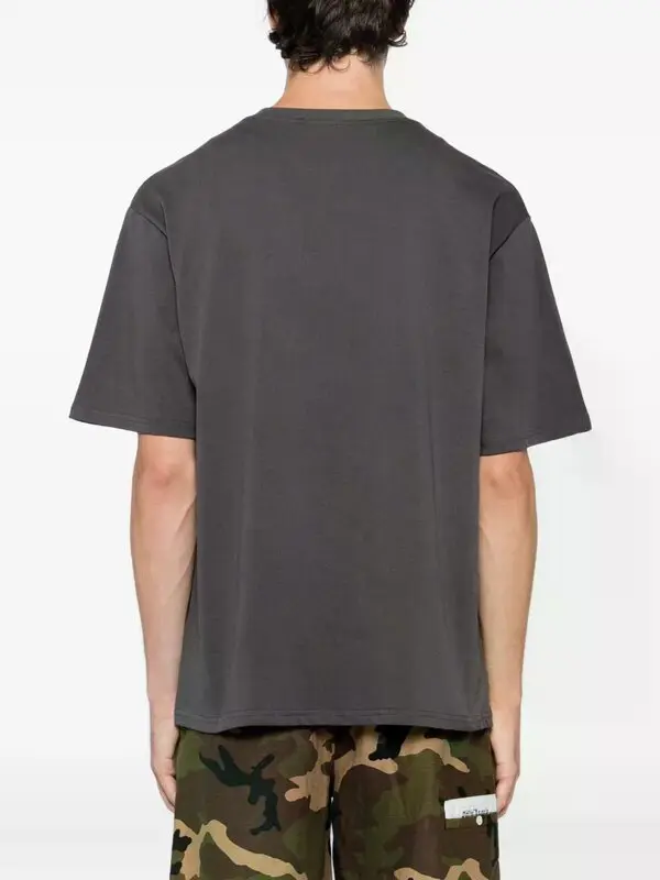 GROUND ZERO Printed T-shirt - Grey