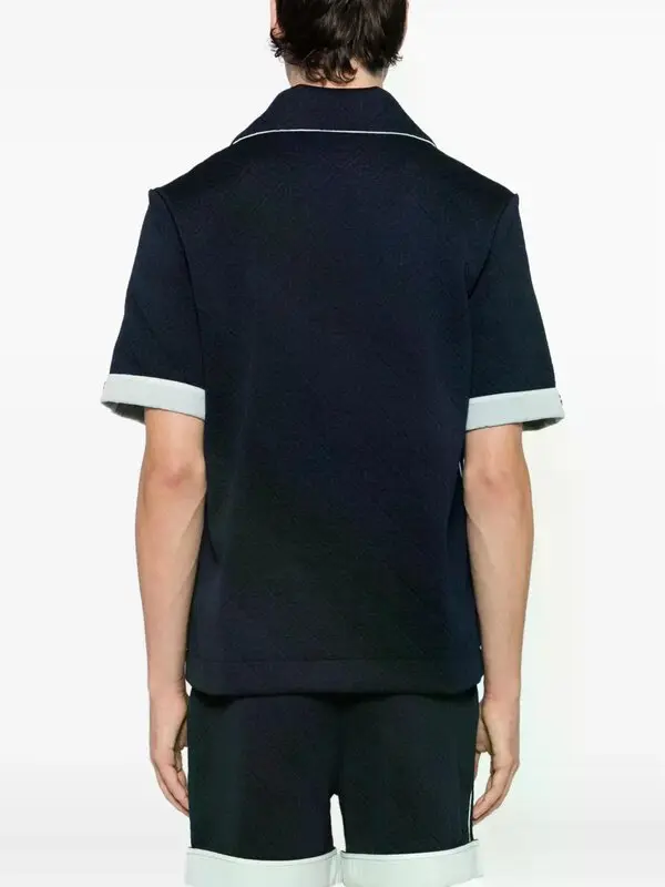 Casablanca Logo-embroidered Shirt - Blue