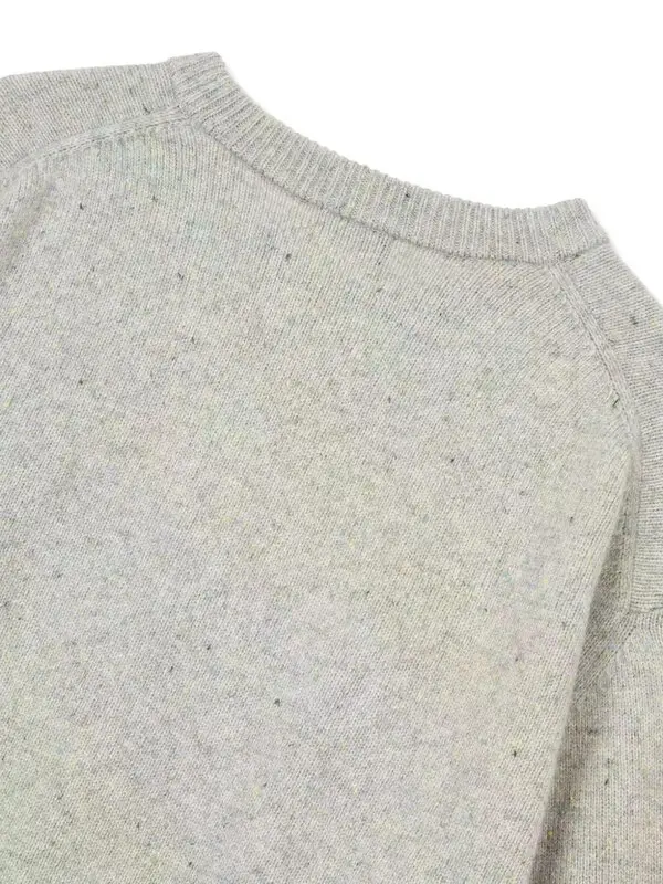 STUDIO TOMBOY Wool-blend Crew Neck Sweater - Grey