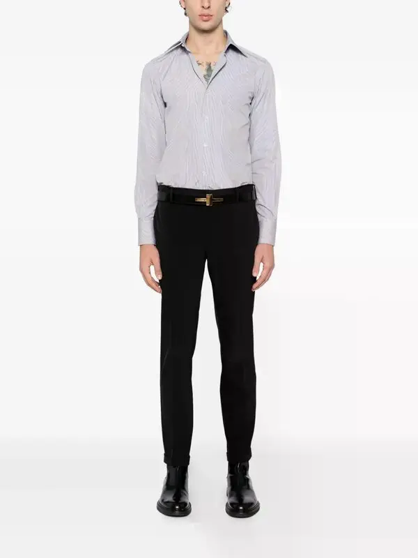 TOM FORD Cotton Striped Shirt