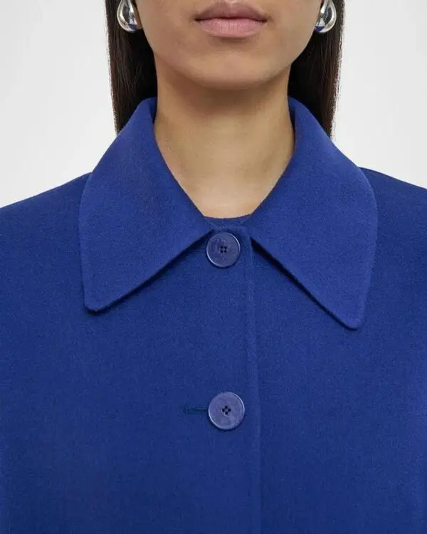 JOSEPH Gerrard Cropped Double-face Wool Jacket