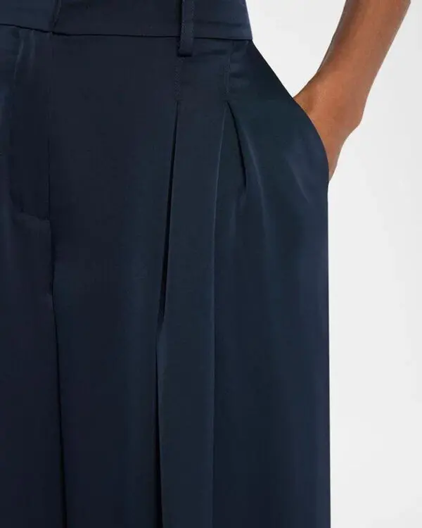 Ramy Brook Oscar Wide-leg Satin Pants