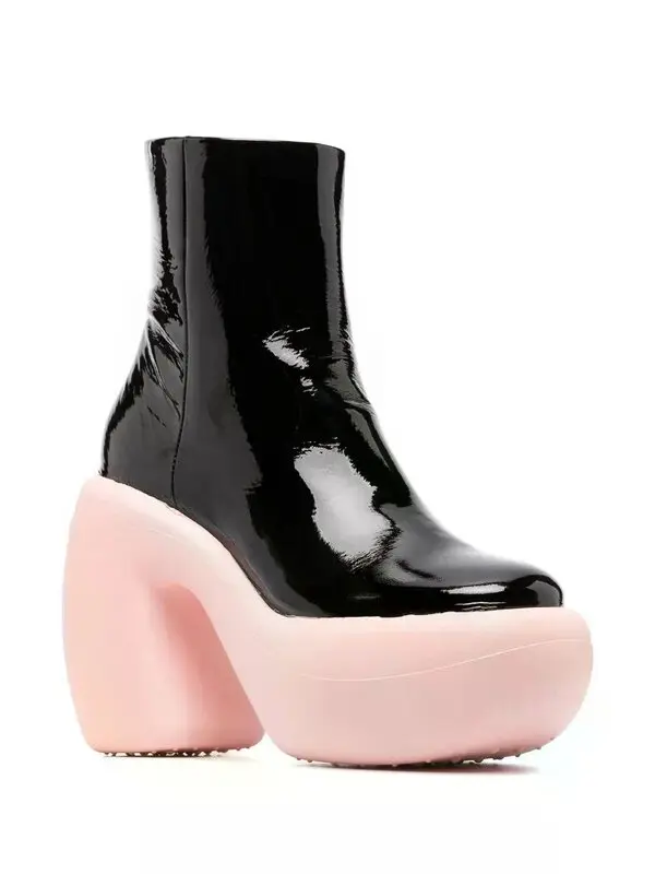 HAUS OF HONEY Honey Bubble Heeled Boots