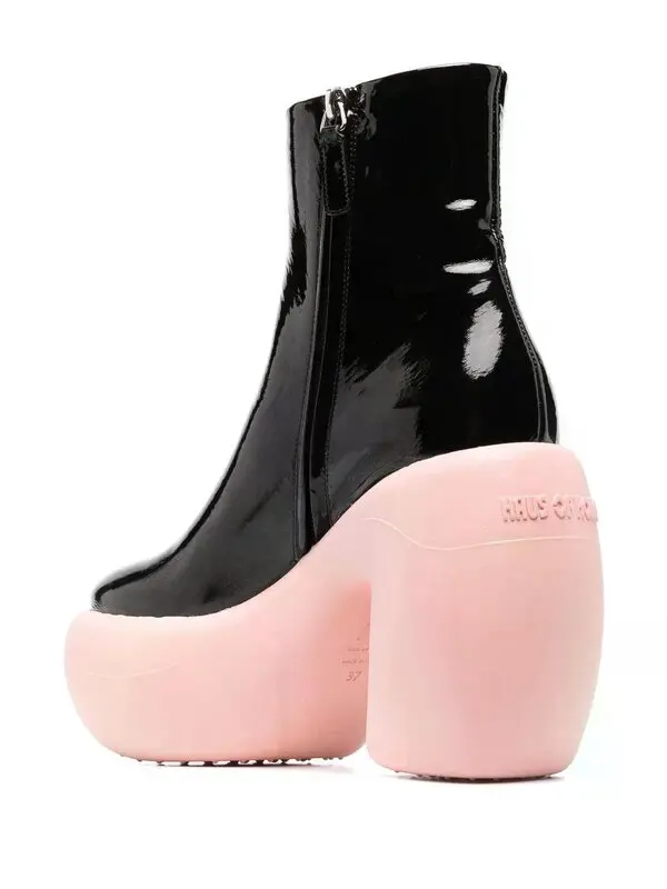 HAUS OF HONEY Honey Bubble Heeled Boots