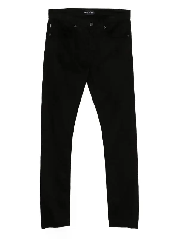 TOM FORD Logo-patch Trousers