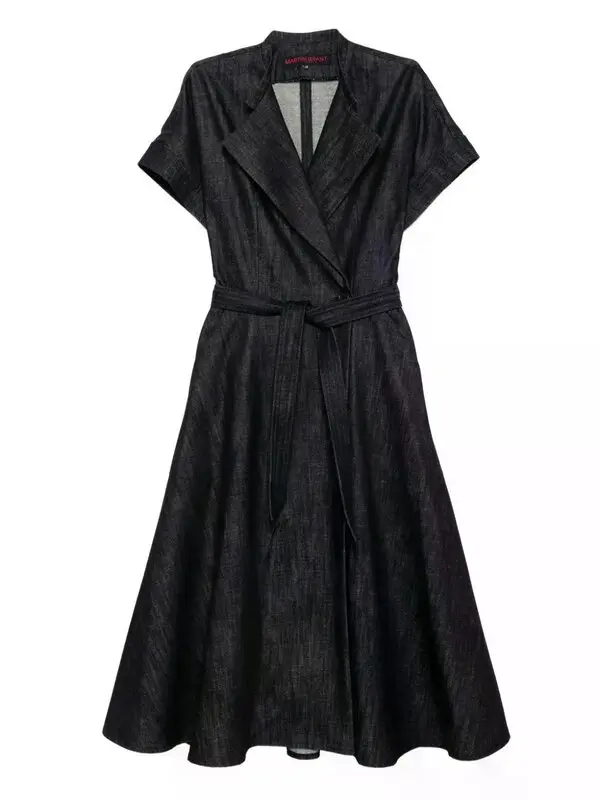 Martin Grant Denim Wrap Dress