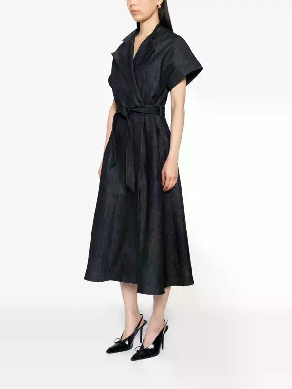 Martin Grant Denim Wrap Dress