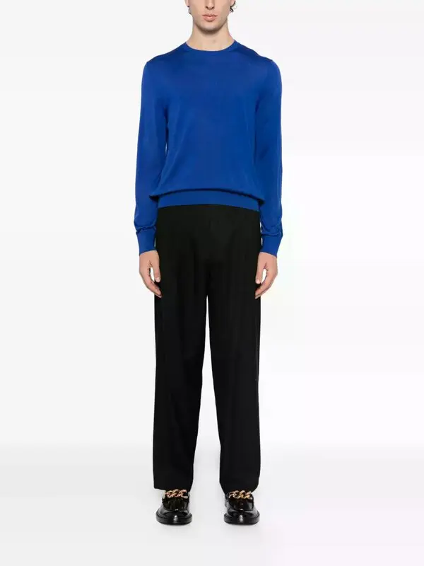TOM FORD Silk T-shirt - Blue