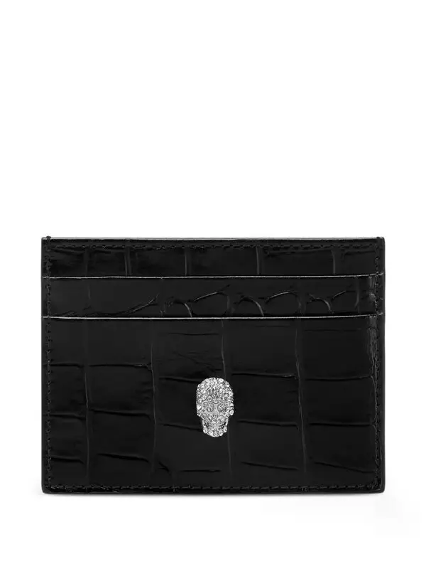 Philipp Plein Skull-embellishment Cardholder - Black