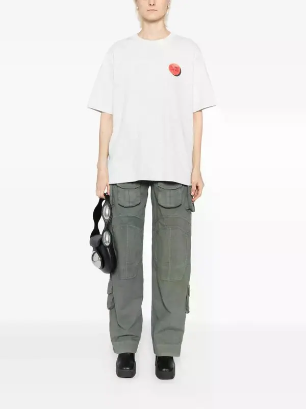 GROUND ZERO Printed T-shirt - Grey