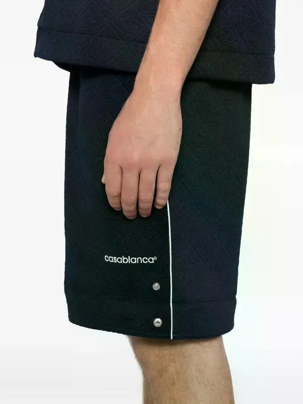 Casablanca Logo-embroidered Shorts