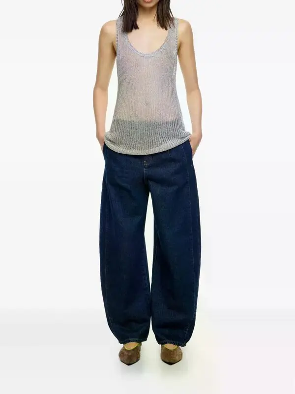 Bimba Y Lola Buckled Panel Jeans