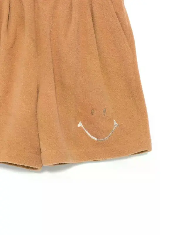 Joshua Sanders Embroidered Fleece Shorts