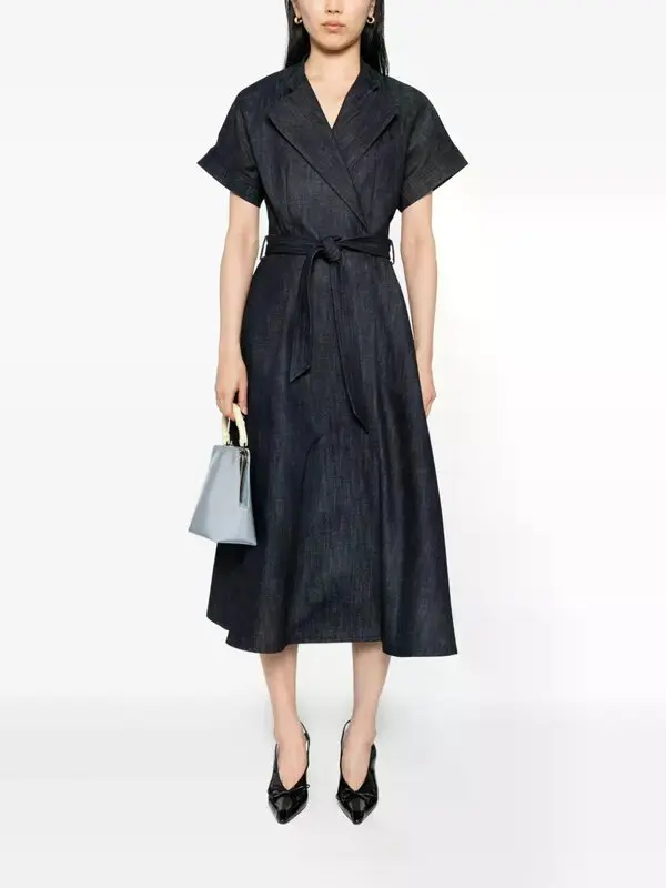 Martin Grant Denim Wrap Dress