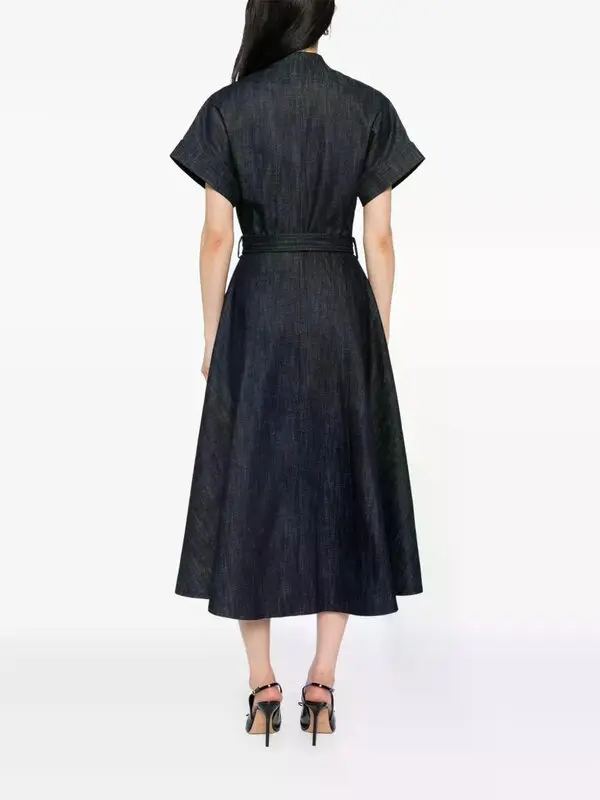 Martin Grant Denim Wrap Dress