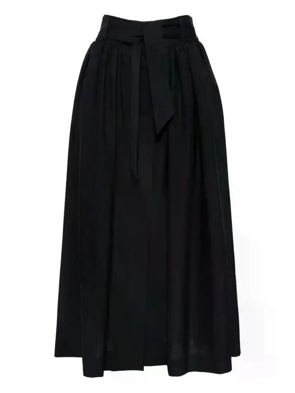 Martin Grant Wool Slit Skirt