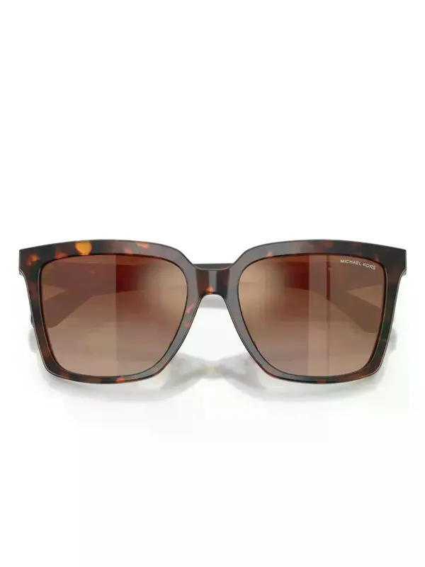 Michael Kors Logo-plaque Square Sunglasses