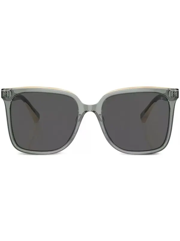 Brunello Cucinelli Square Frame Sunglasses - Grey