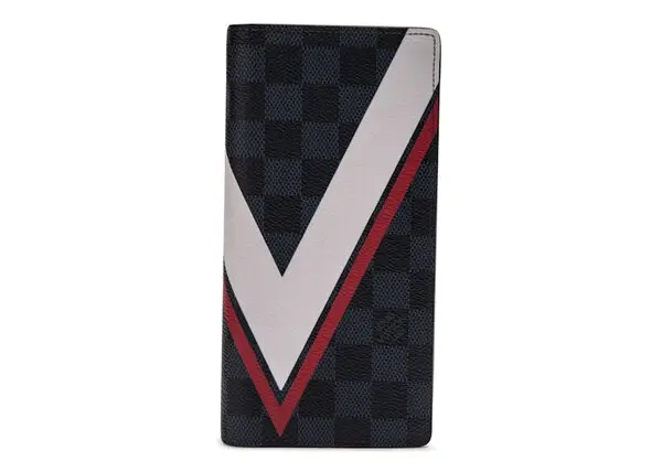 LOUIS VUITTON Wallet Organizer Damier Cobalt 2017 America's Cup Brazza - Black