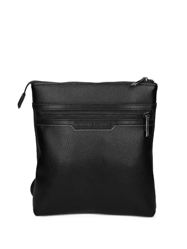 Armani Exchange Zip-fastening Messenger Bag - Black