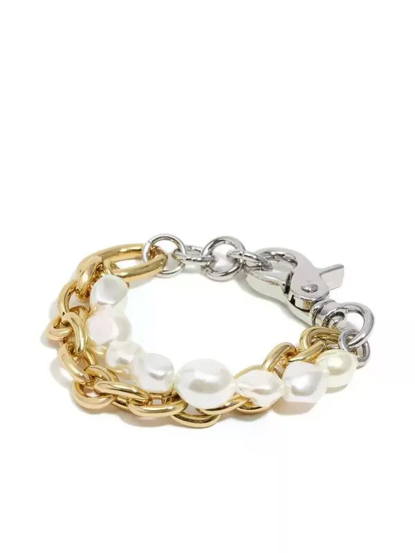 Bimba Y Lola Double-chain Bracelet - Gold