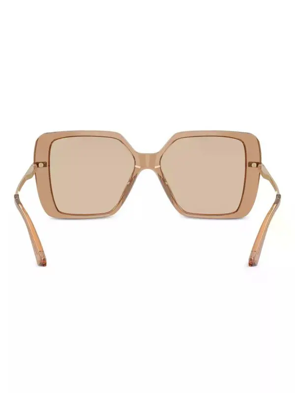 JIMMY CHOO Oversized Square Sunglasses