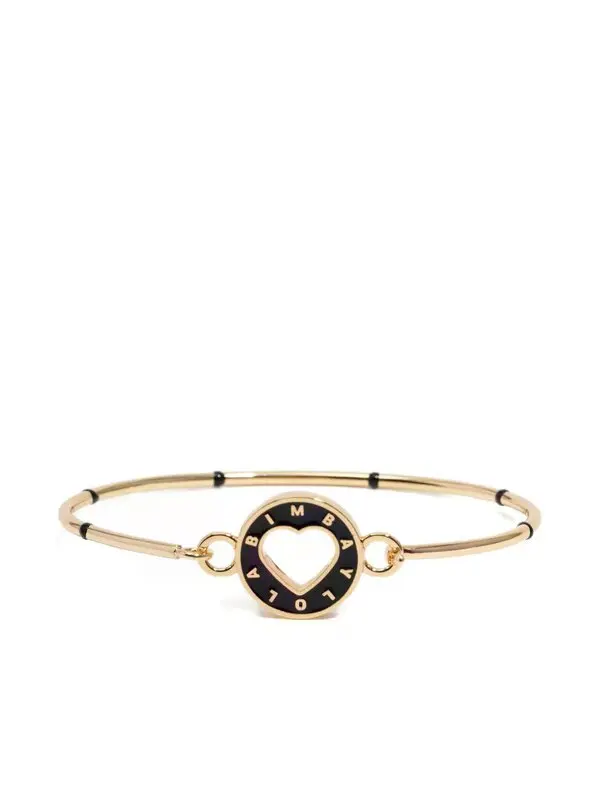 Bimba Y Lola Heart-shaped Bracelet - Gold