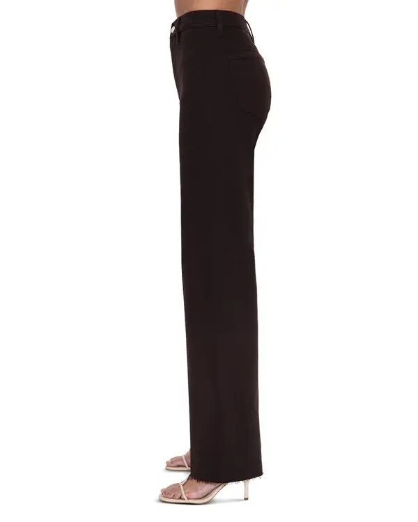 PISTOLA Penny High-rise Wide-leg Jeans - Mocha